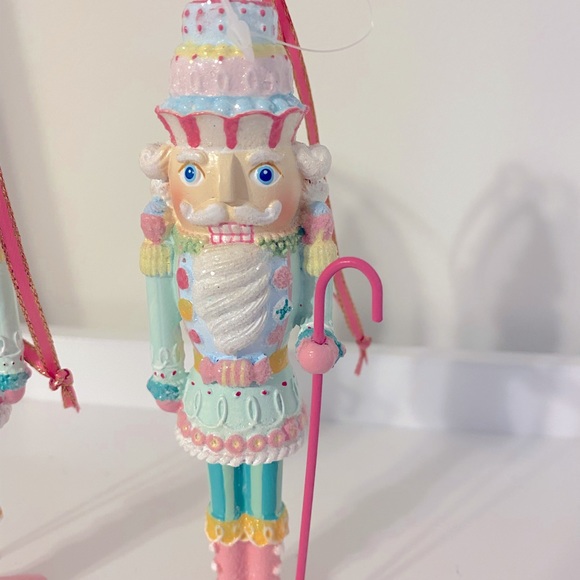 QVC | Holiday | Pastel Pink Nutcracker Christmas Ornaments | Poshmark